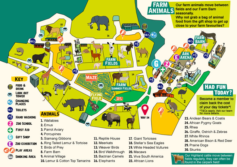 Zoo Map